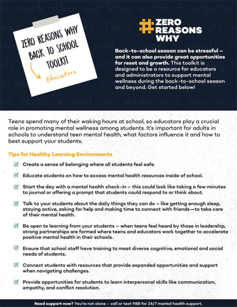 Resources | Zero Reasons Why®